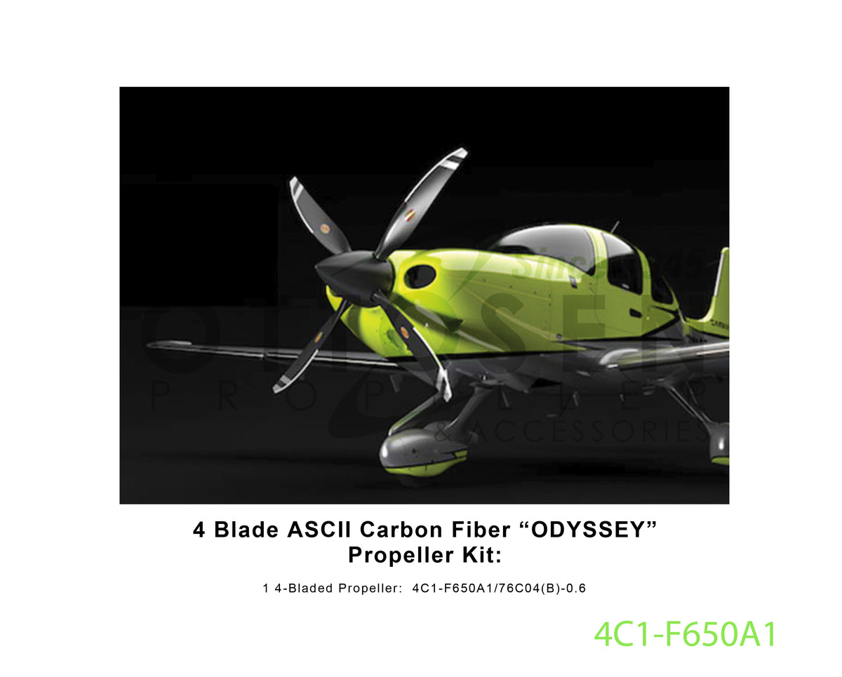 4C1-F650A1/76C04(B)-0.6 - HARTZELL PROPELLER CIRRUS 4-BLADE RAPTOR PRO ...