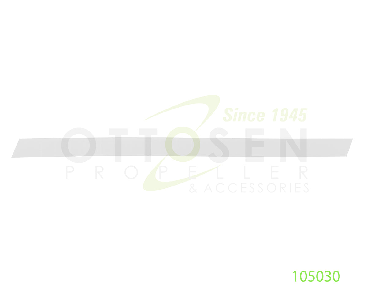 105030 - HARTZELL BLADE SHANK WEAR STRIP - Ottosen Propeller