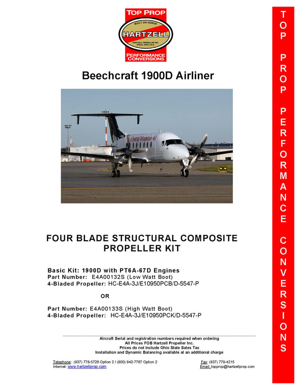 STC KITS Tagged "Beechcraft+Airliner 1900D+PT6A-67D+STC Kits" - Ottosen ...